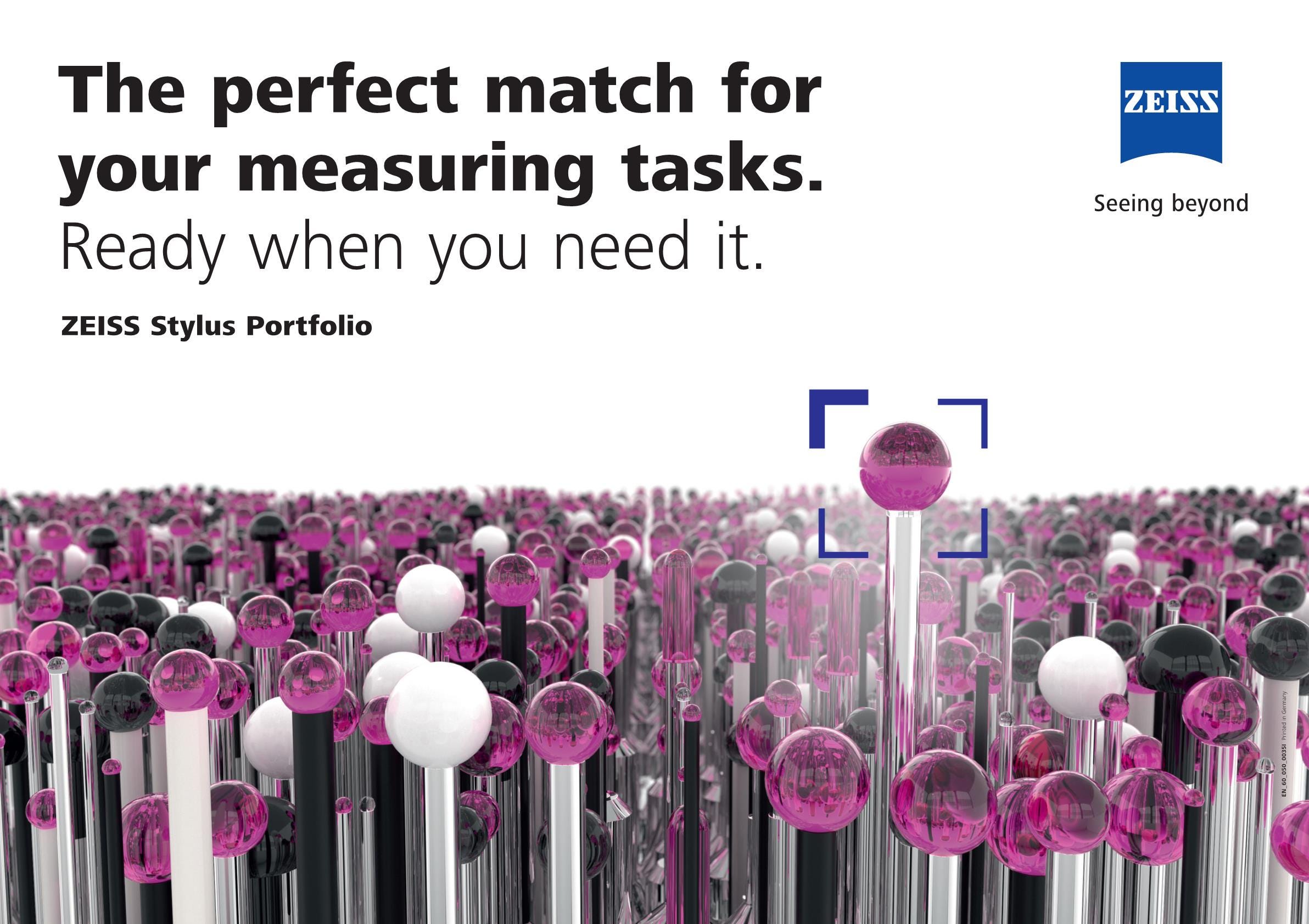 Stylets : Palpeurs de mesure pour votre MMT | ZEISS