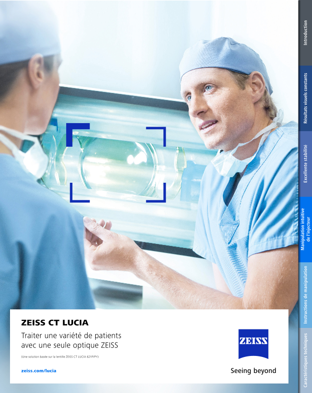 ZEISS CT LUCIA 621P/PY - preloaded hydrophobic aspheric monofocal IOL